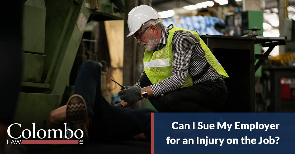 When Is Your Employer Liable for a Work Injury? | Colombo Law