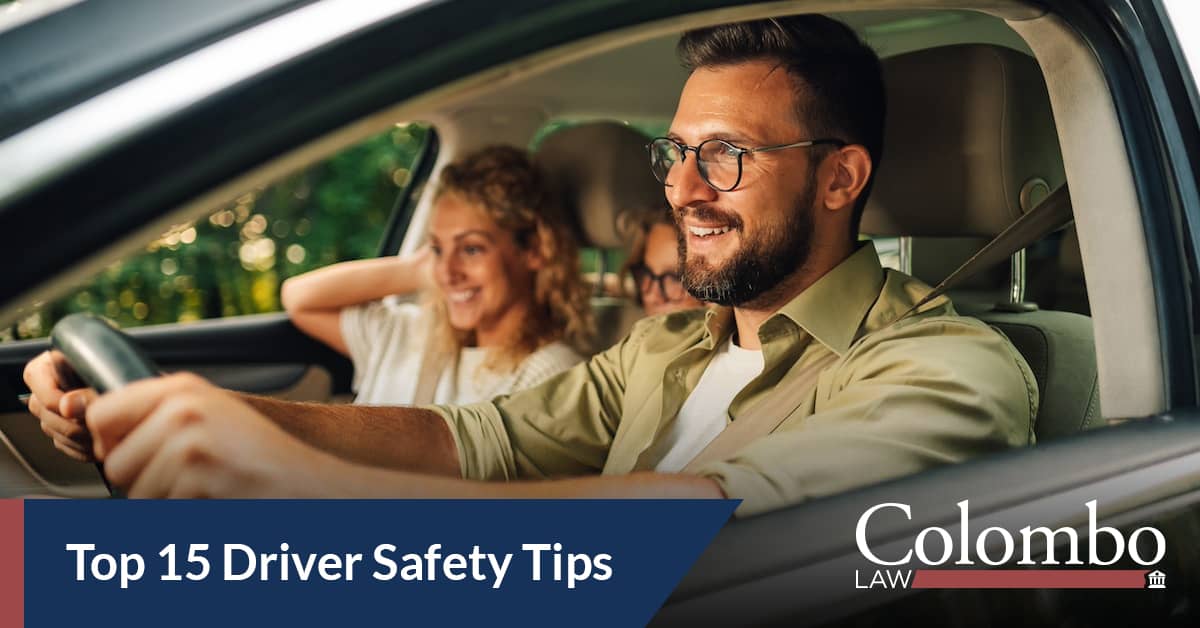 15 Driver Safety Tips to Avoid Being Injured in Car Accidents